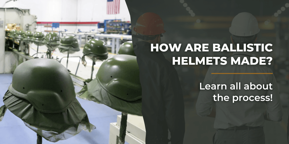 How It's Made: Making Ballistic Helmets | Manufacturing — Atomic Defense