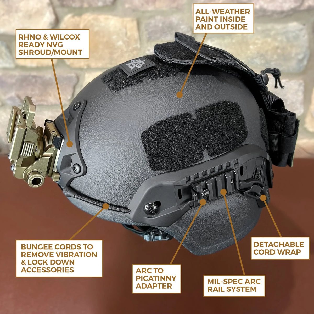 Military Helmets - Level IIIA+ Bulletproof Helmets | Atomic Defense
