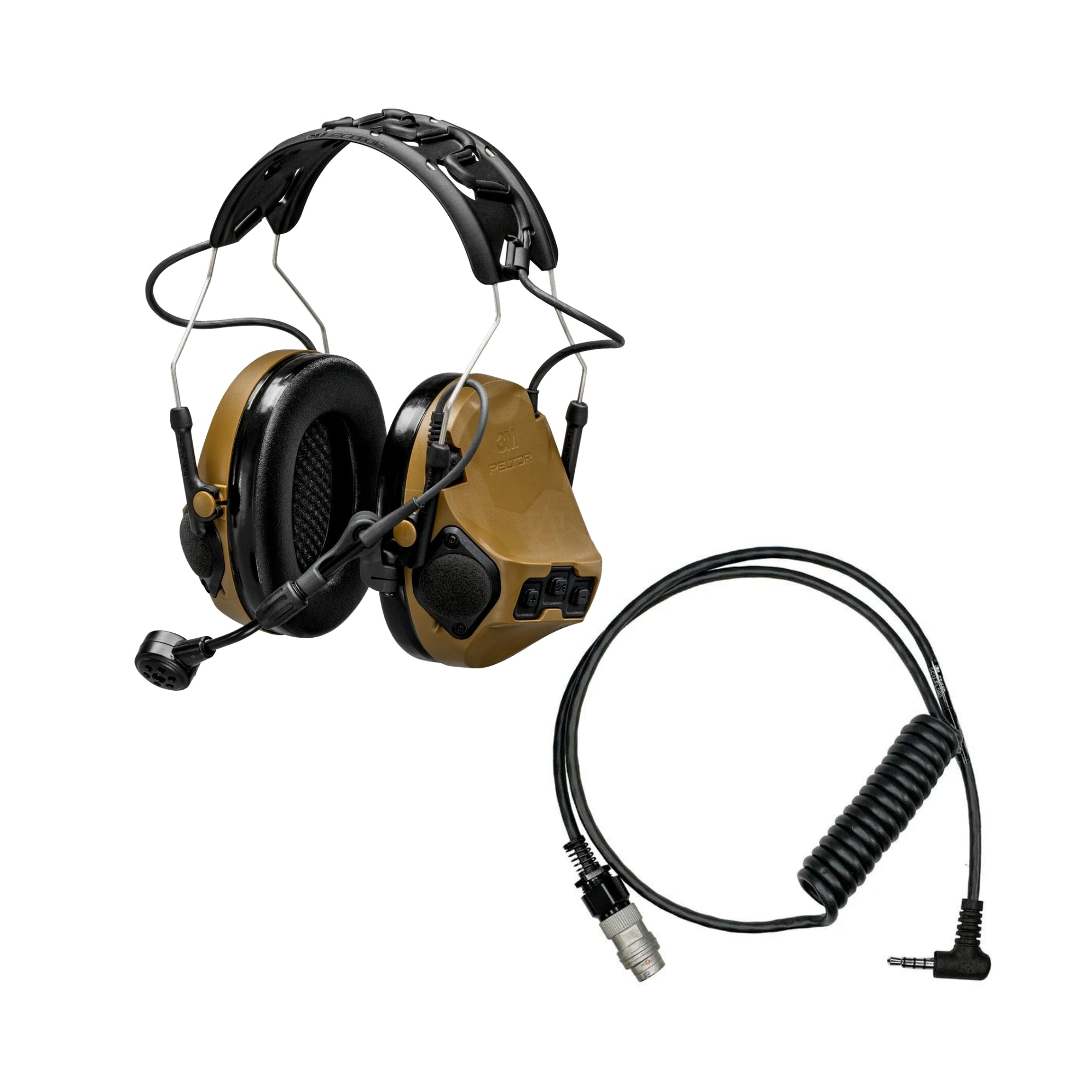 3M Peltor ComTac VII | New Generation w/ TMAS & NIB — Atomic Defense