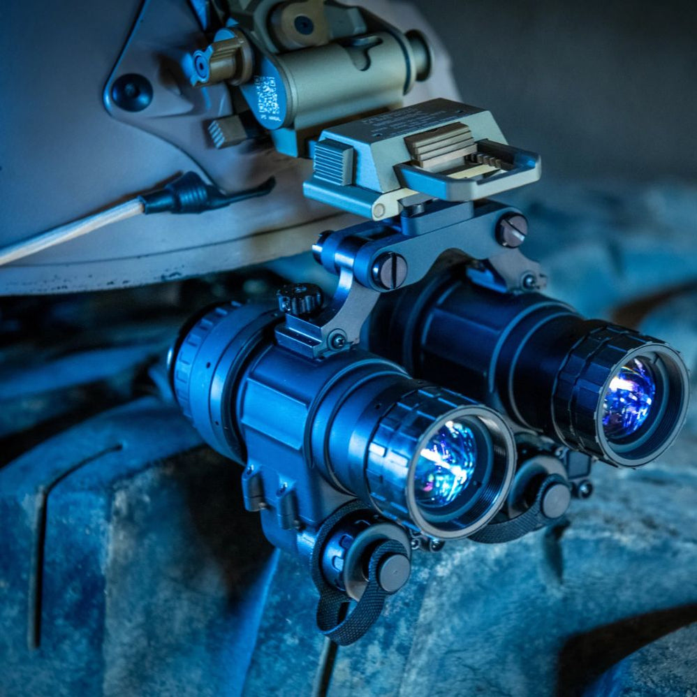 NVGs w/ Helmet & Mount — Atomic Defense