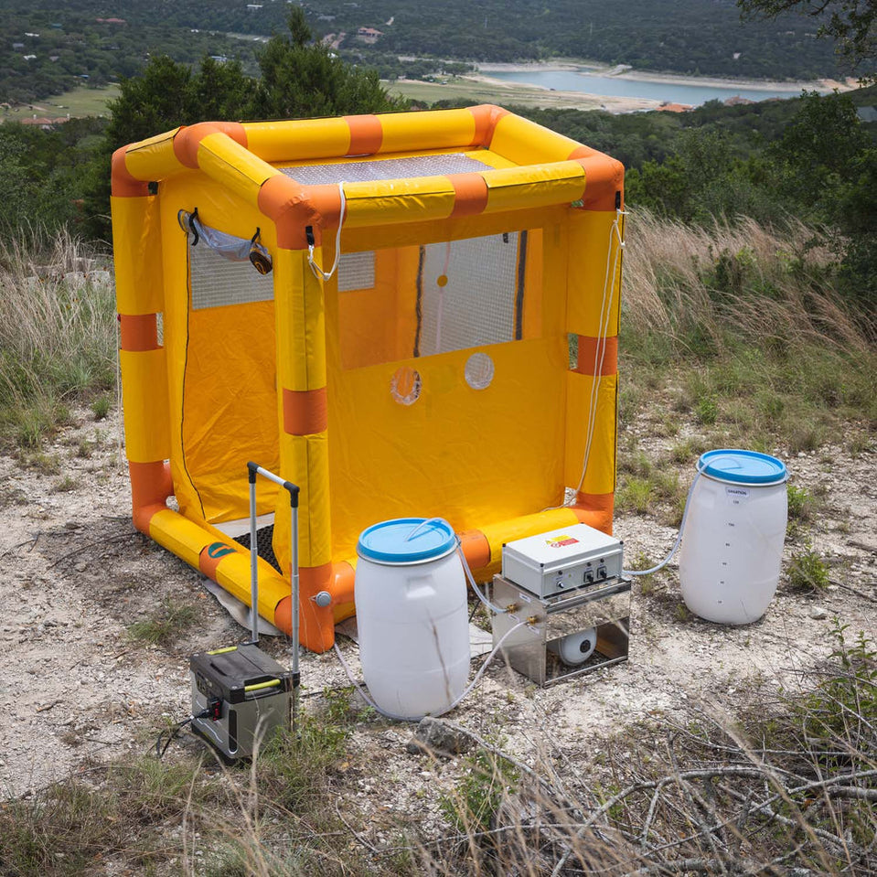 MIRA Safety DS-1 Portable Decontamination Shower — Atomic Defense