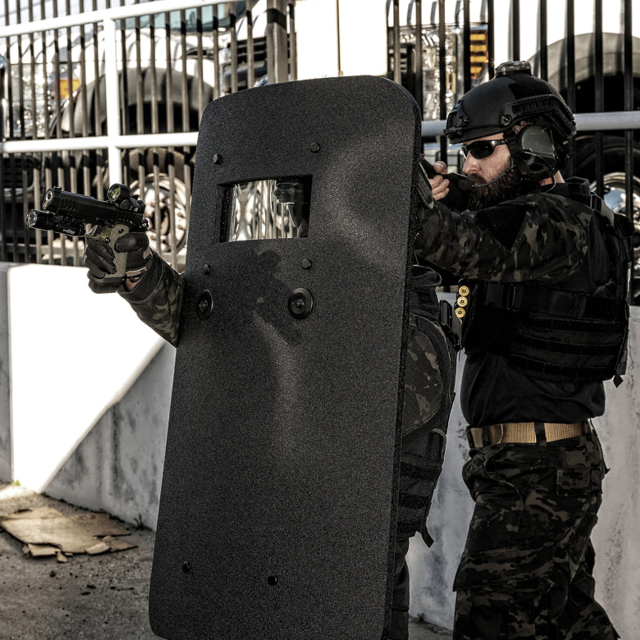TITAN III | Ultra-Lightweight Ballistic Shield | NIJ Level III+ | Must ...