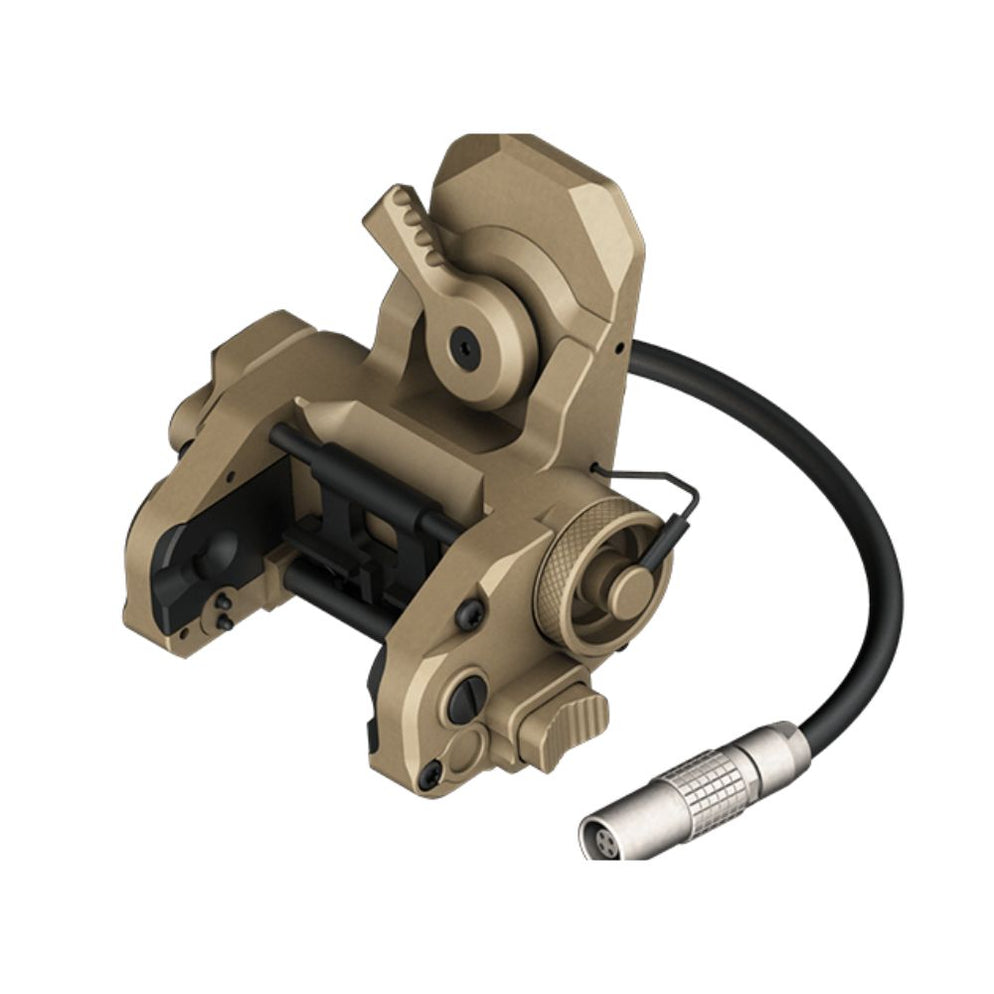 Wilcox GSGM | Ground Spec Goggle Mount | Onboard Battery — Atomic Defense