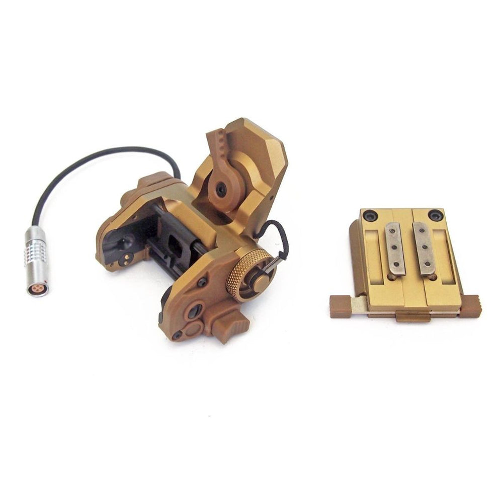 Wilcox GSGM | Ground Spec Goggle Mount | Onboard Battery — Atomic Defense