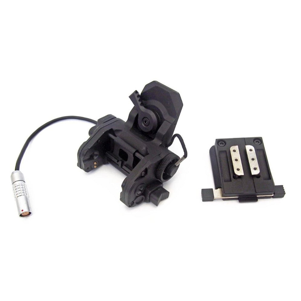 Wilcox GSGM | Ground Spec Goggle Mount | Onboard Battery — Atomic Defense