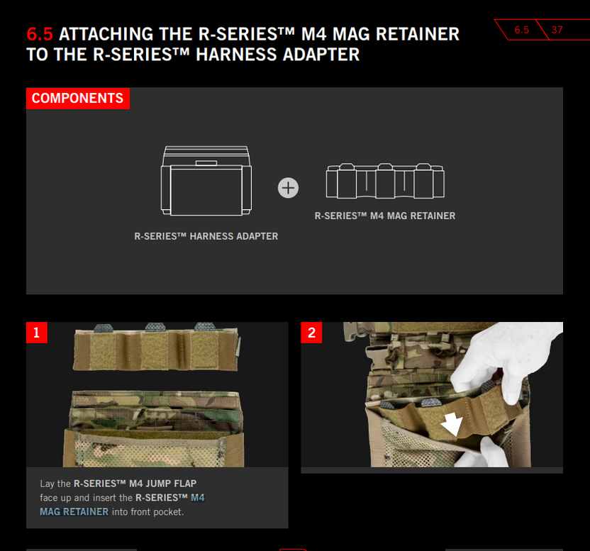 Crye Precision R-Series M4 Mag Retainer — Atomic Defense