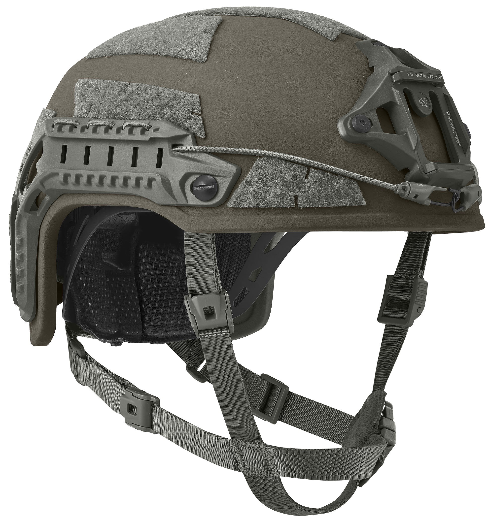 Caiman Ballistic Helmet | Level IIIA w/ Wilcox L4 Shroud & APEX Liner ...