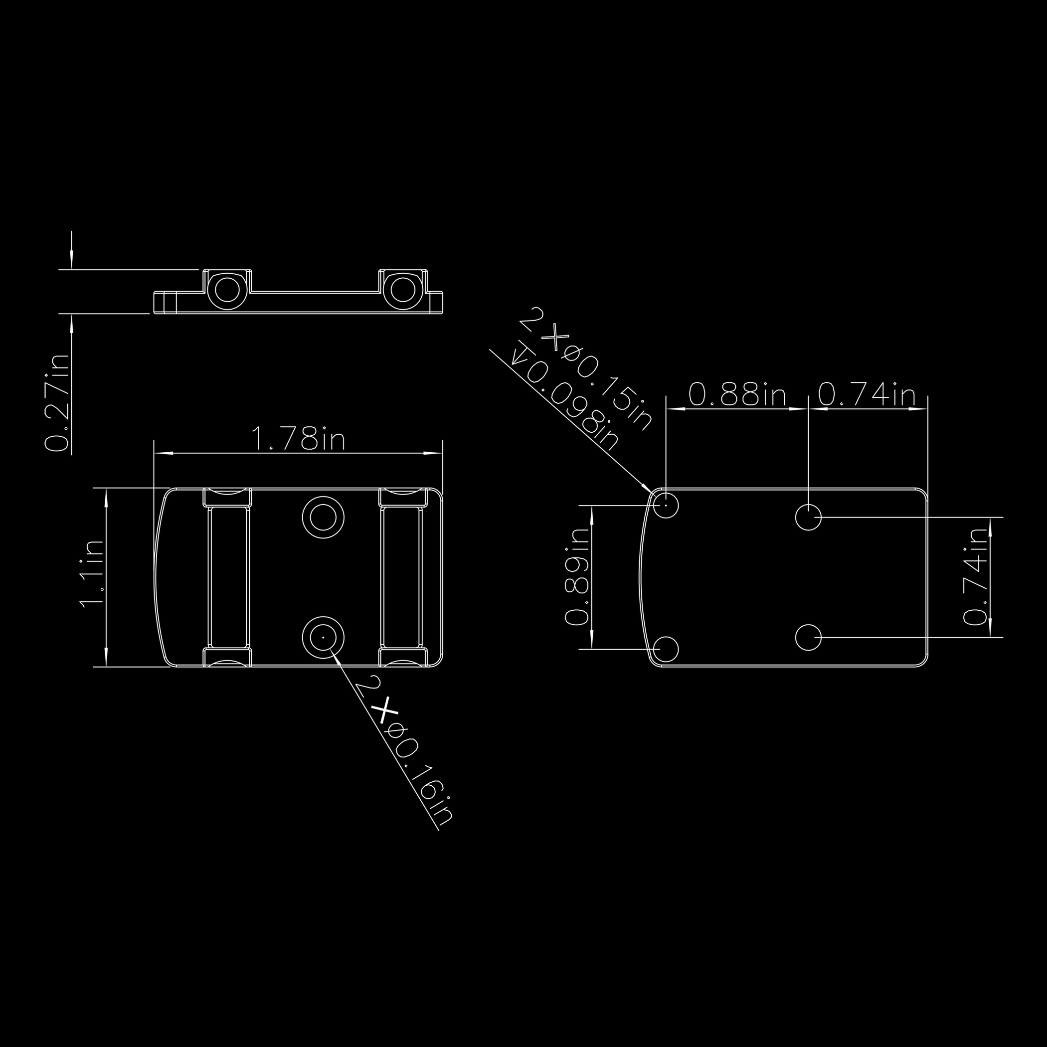 INFITAC Fast Mini | w/ RMR Footprint & Rifle Compatible | All Models ...