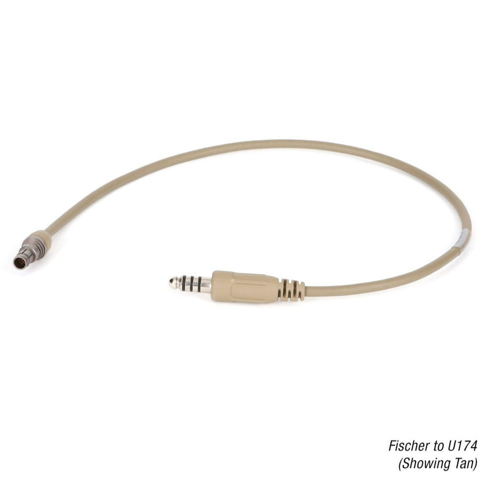Ops-Core AMP U174 Downlead Cable | Monaural, Stereo & Mono-Binaural ...