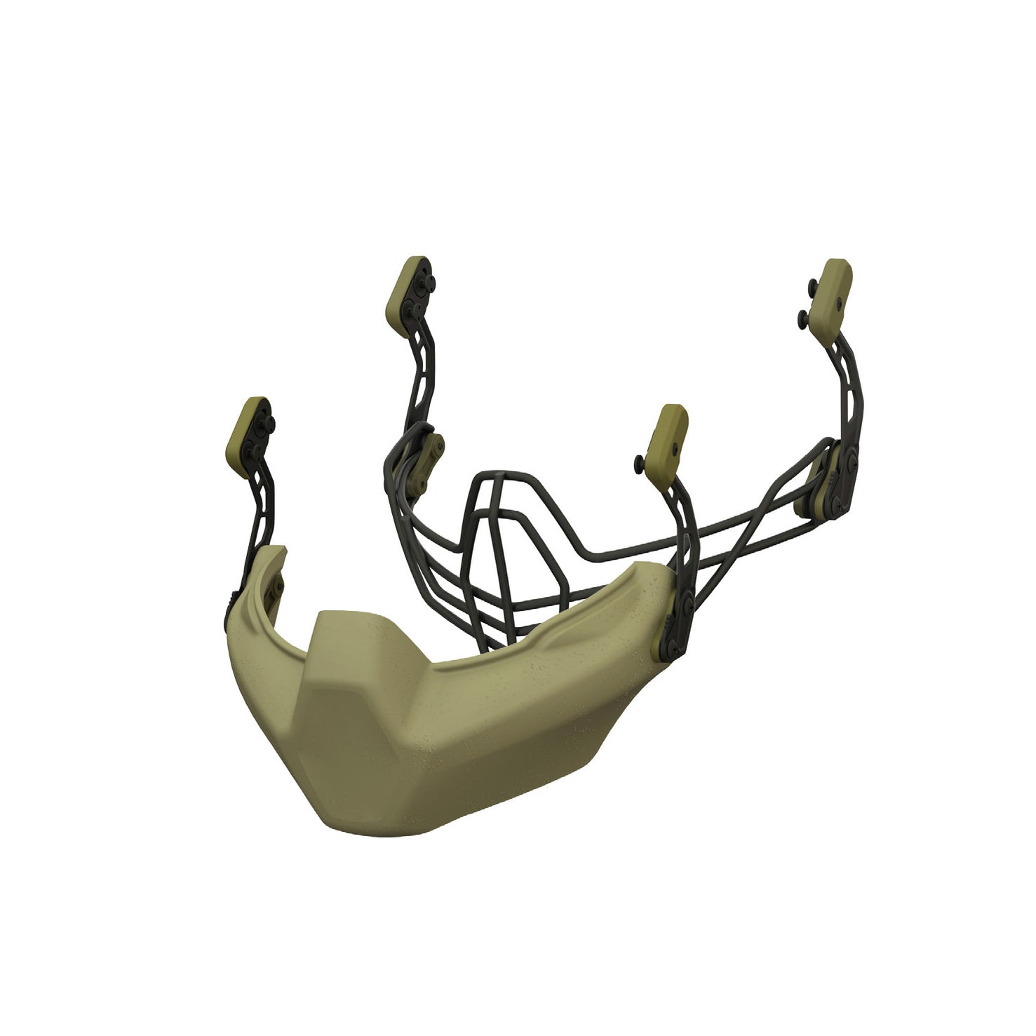 Galvion Viper Mandible Guard | Ballistic and Wired — Atomic Defense