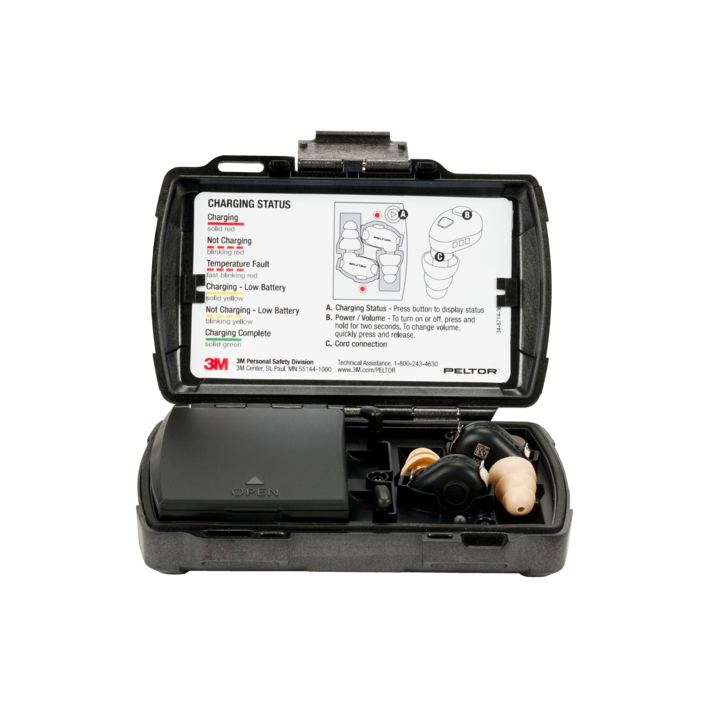 Peltor TEP-100 | Peltor Hearing Protection Tactical Earbuds — Atomic ...