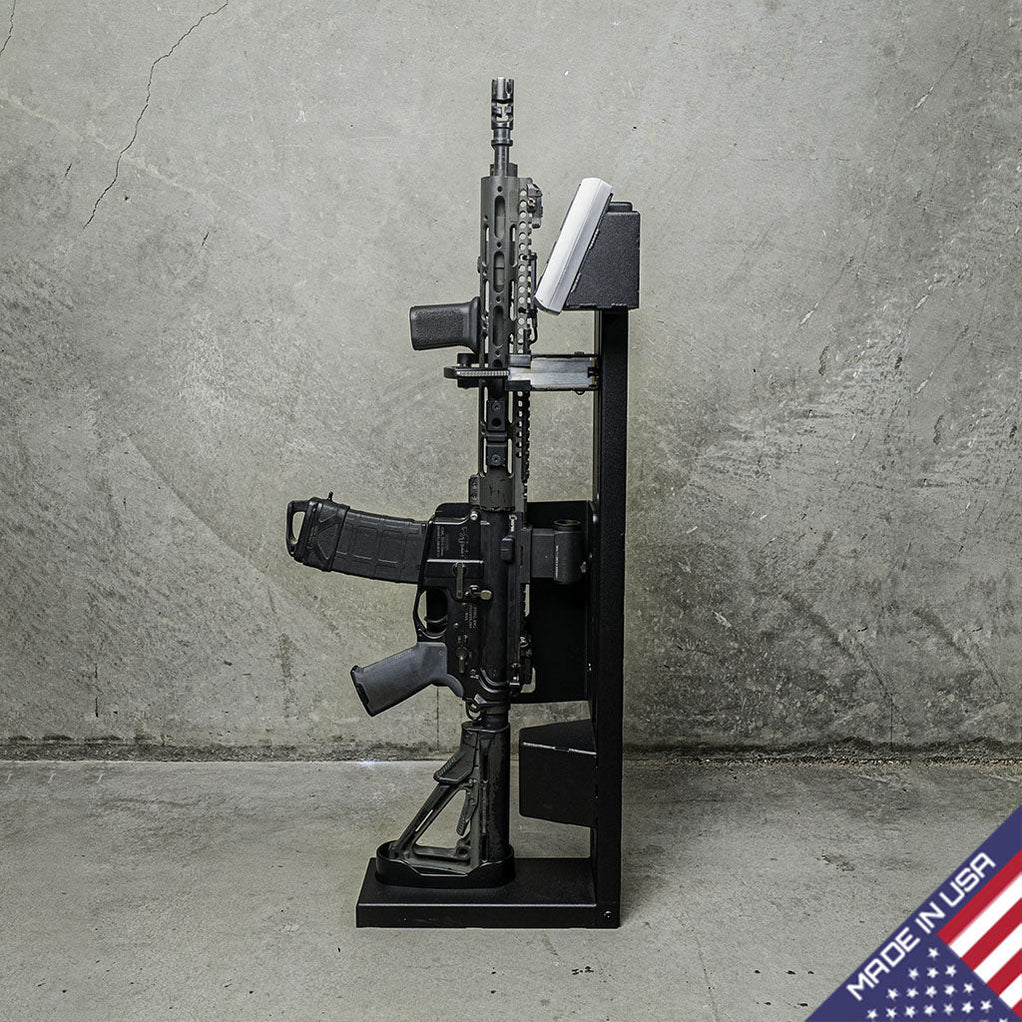 Covered 6 Ready to Deploy Rifle Rack — Atomic Defense