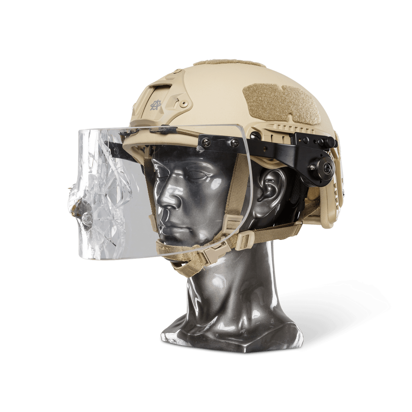 Ballistic Helmet with Face Shield | Atomic Defense