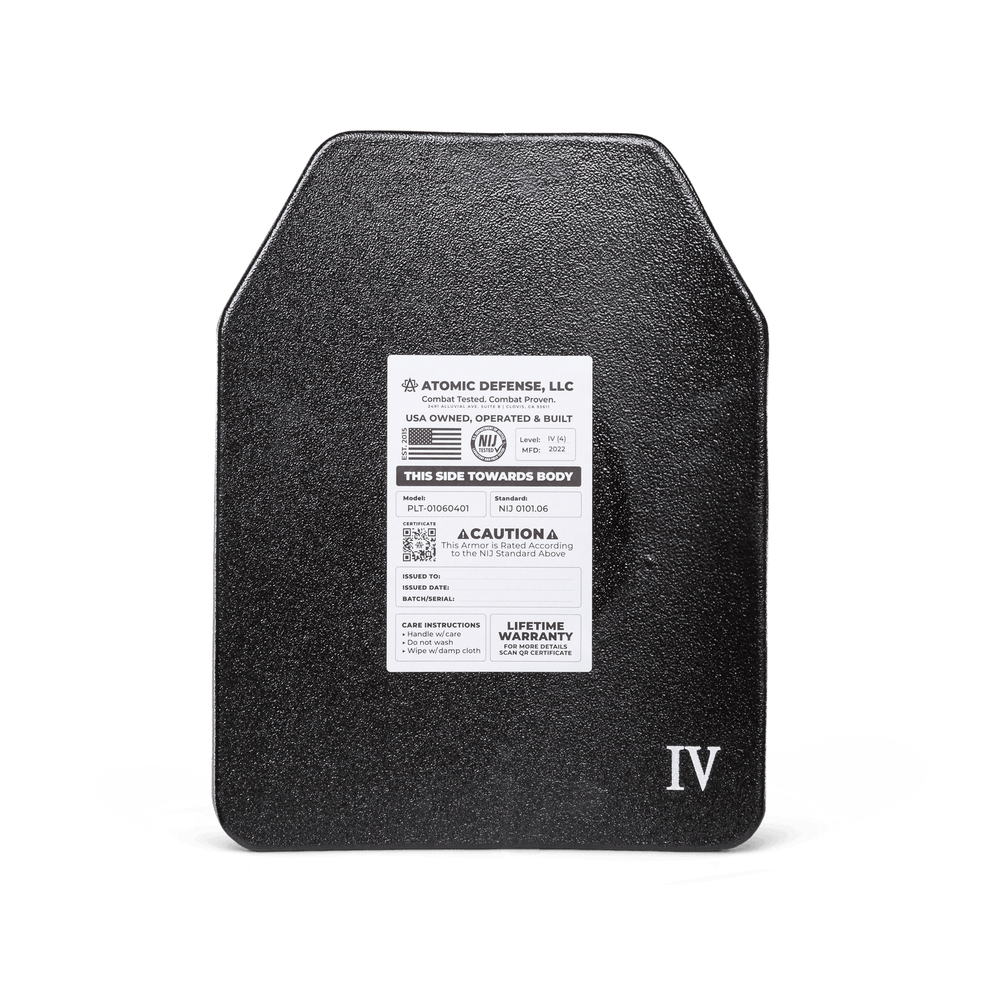 Bulletproof Backpack Insert | Level 3A, 3 and 4 Options — Atomic Defense