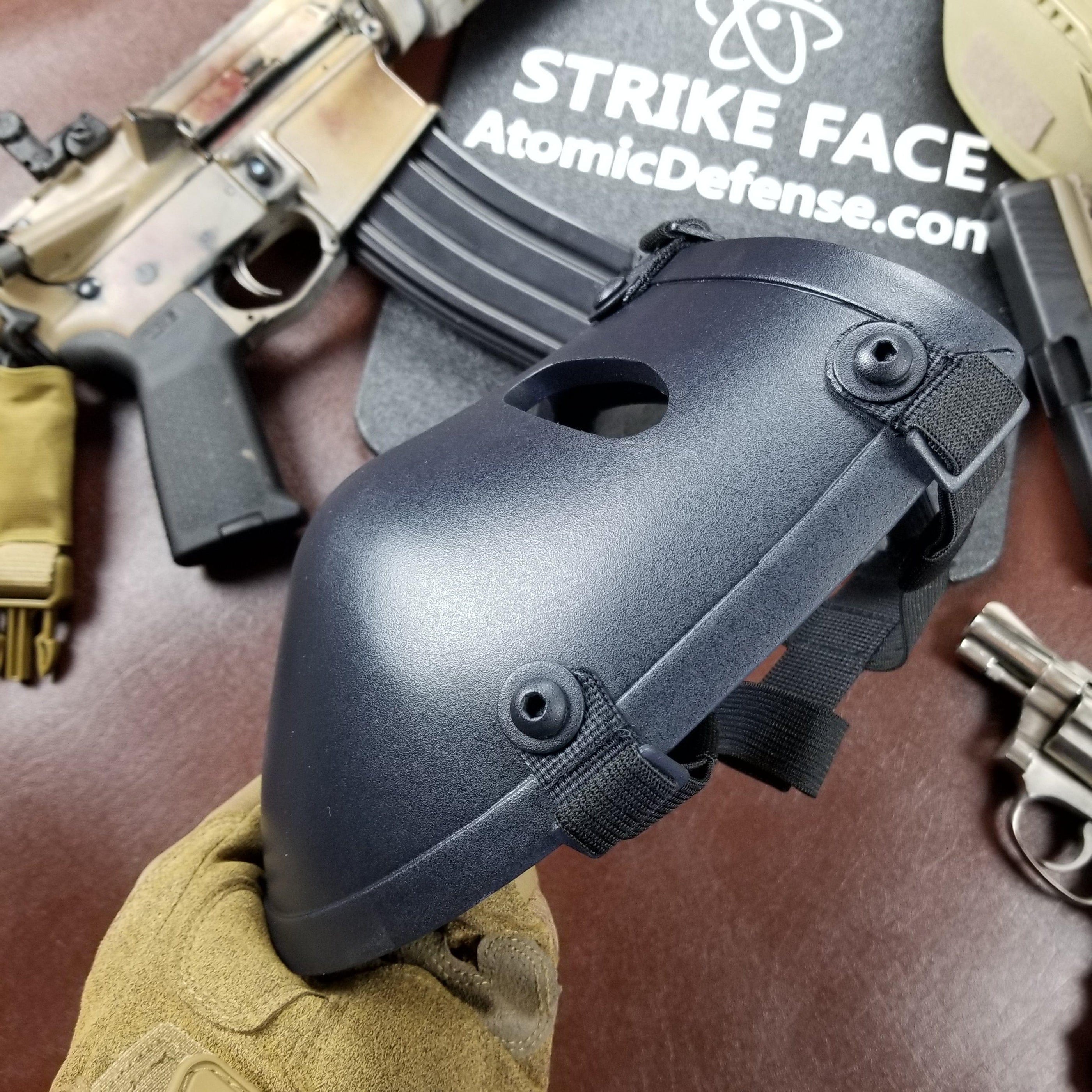 Half Face Bulletproof Mask - NIJ Level 3A | Atomic Defense
