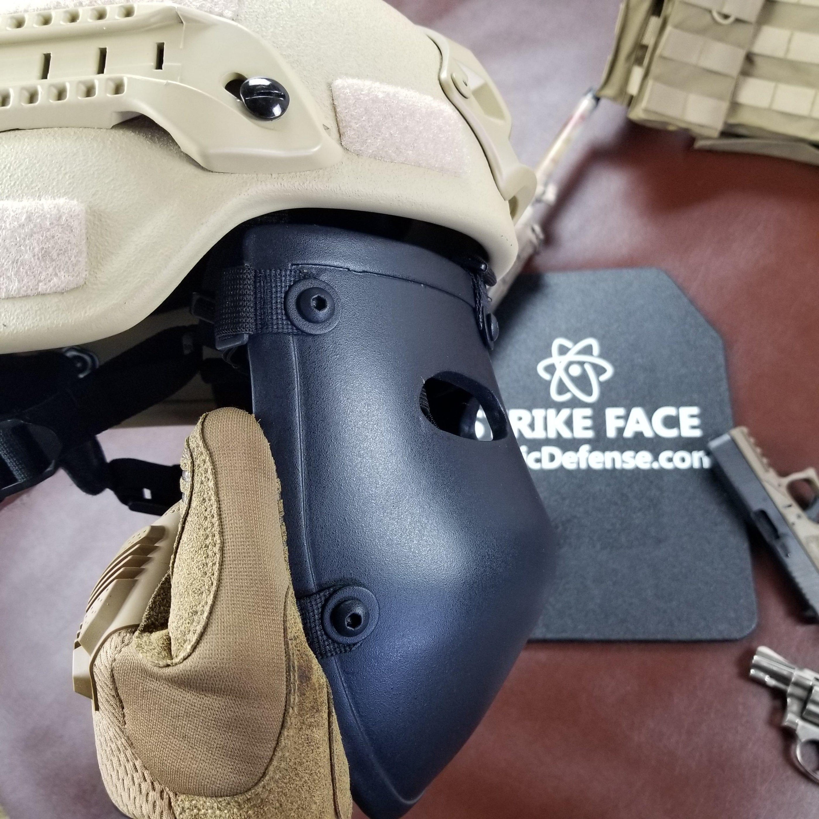 Half Face Bulletproof Mask - NIJ Level 3A | Atomic Defense