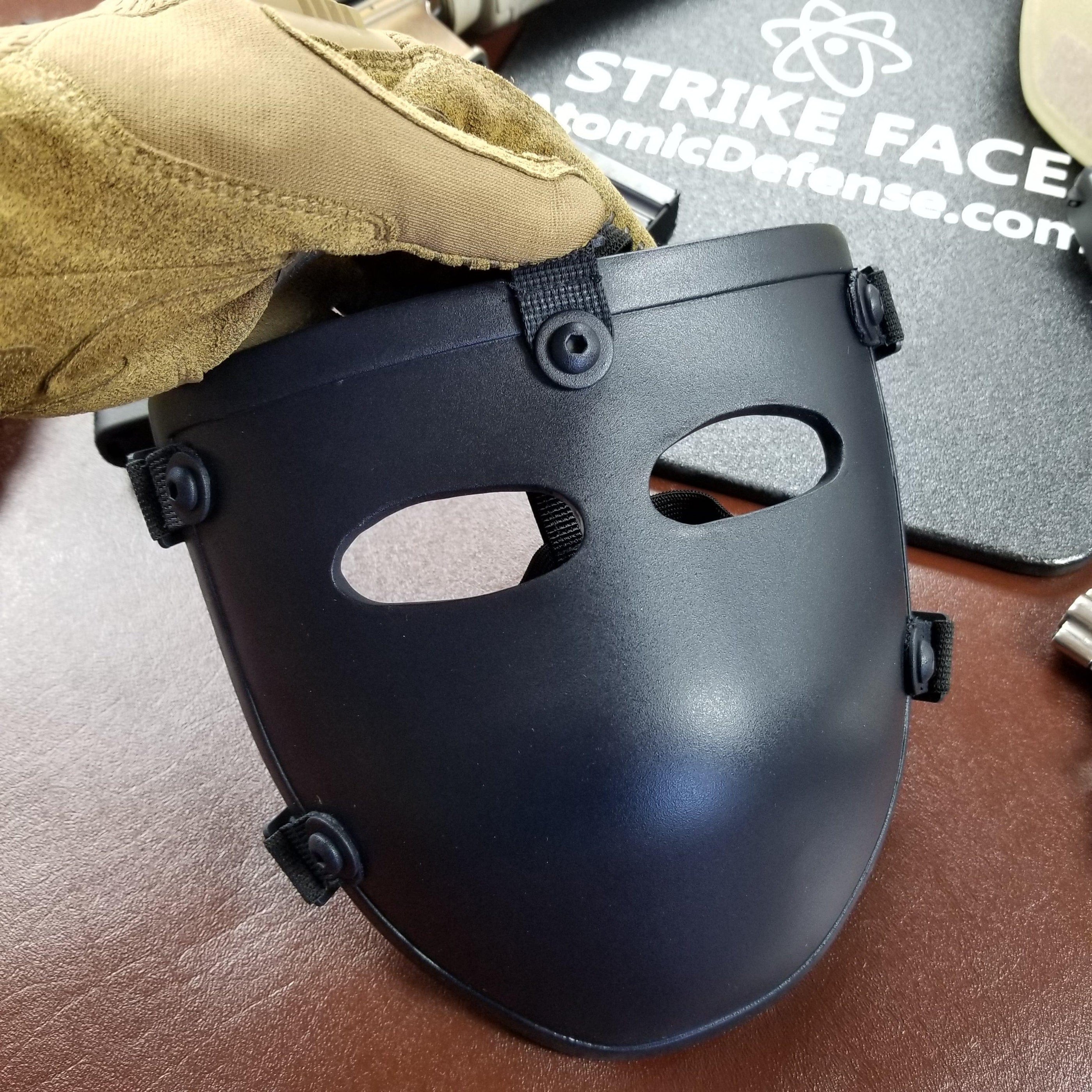 Half Face Bulletproof Mask - NIJ Level 3A | Atomic Defense