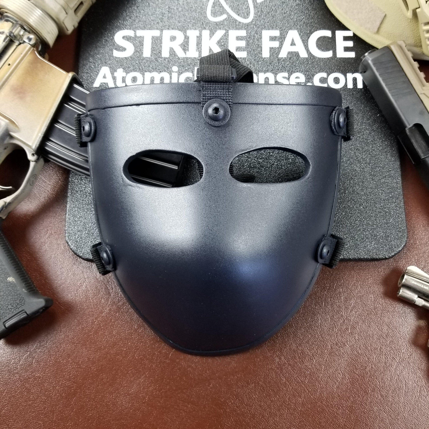 Half Face Bulletproof Mask - NIJ Level 3A | Atomic Defense