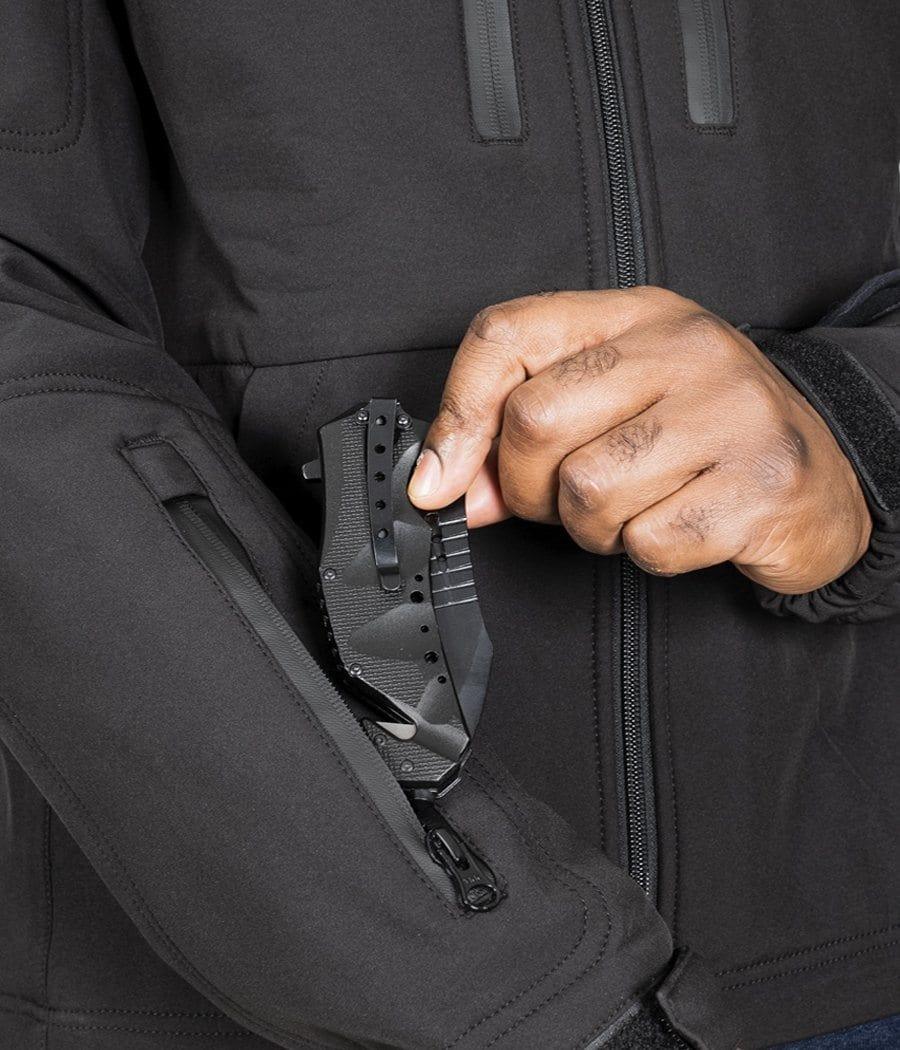 Tactical Jacket 2.0 with Body Armor - Mens EDC/CCW Windbreaker — Atomic ...